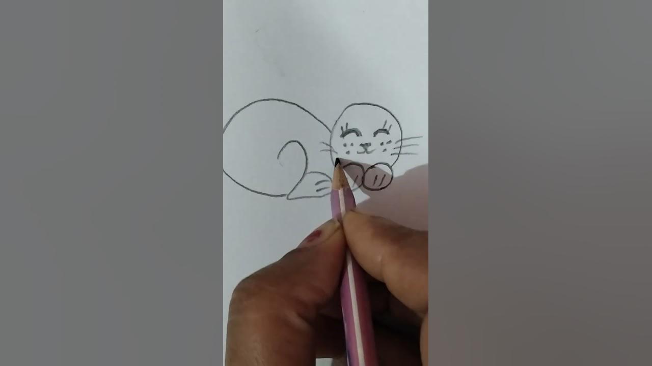 how to draw a cat using number 2 # easy # for kids # drawing #art# cat ...