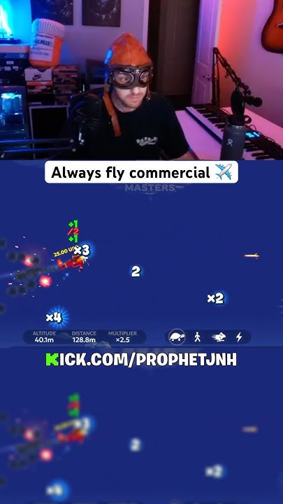 Always fly commercial ️ #aviamasters #planegame #roobet #commercial ...