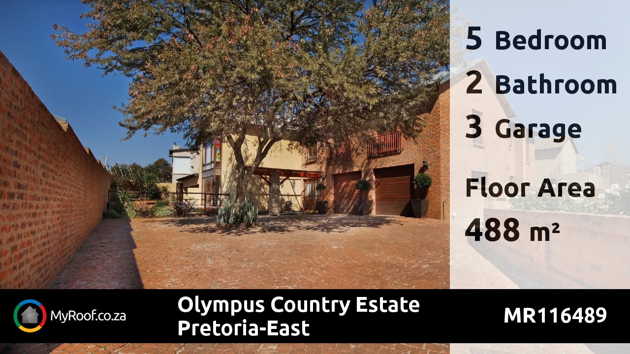 5 Bedroom House in Olympus Country Estate - MR116489 - Interior Video ...