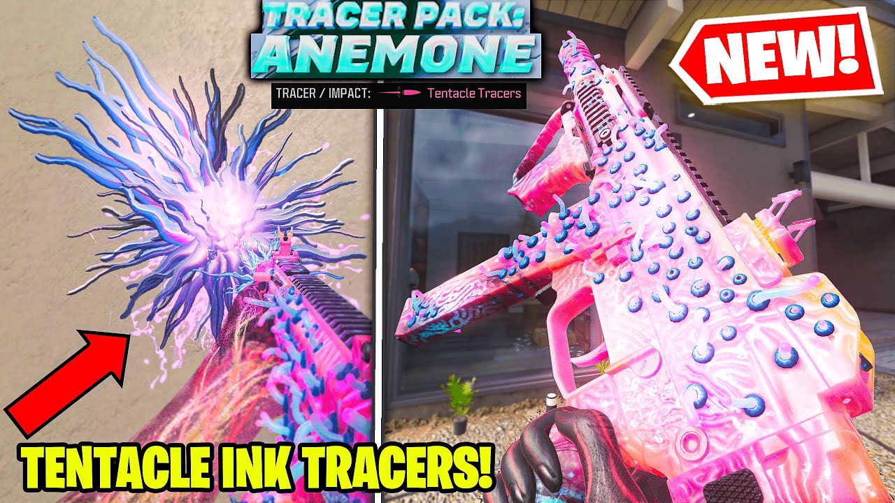 NEW Tracer Pack ANEMONE BUNDLE w/ TENTACLE EFFECT 🐙 WARZONE MW3 ...