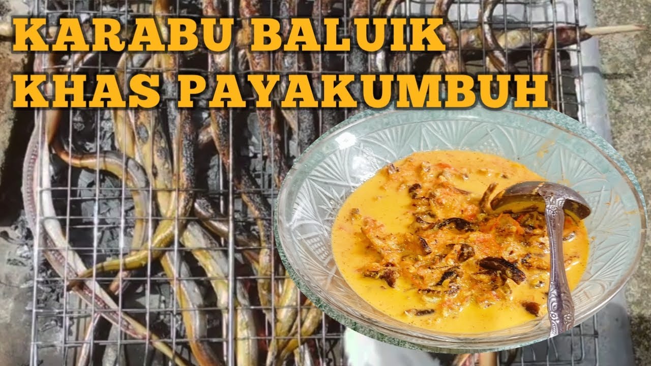 Karabu Baluik khas payakumbuh || masakan khas payakumbuh - YouTube