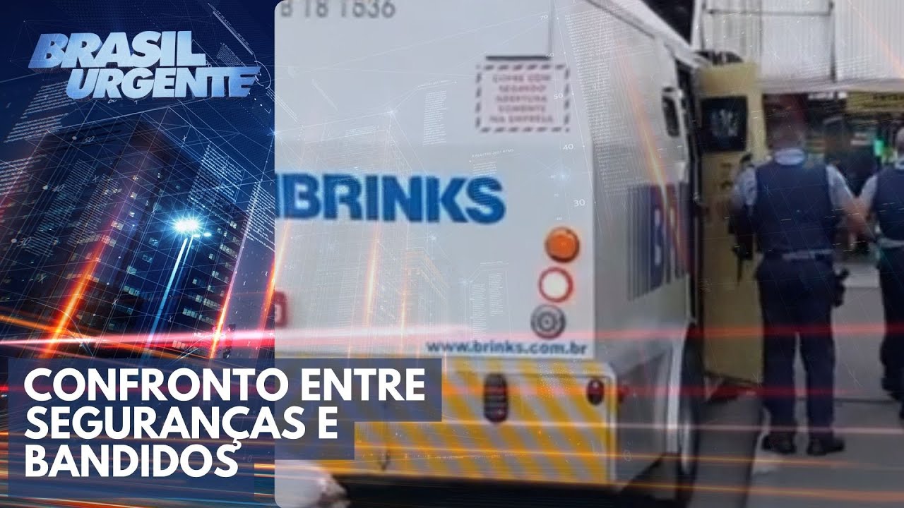 Tentativa De Roubo A Carro Forte E Tiroteio Youtube