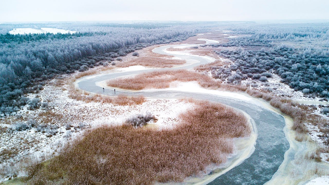Skating on Frozen Rivers | Estonia - YouTube