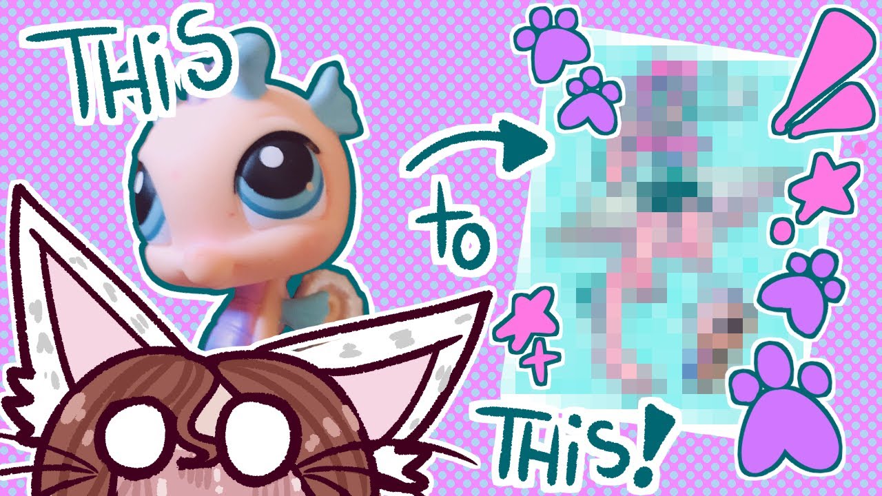 🐾Turning LPS Into Character Designs!🐾 // Speedpaint & Commentary - YouTube