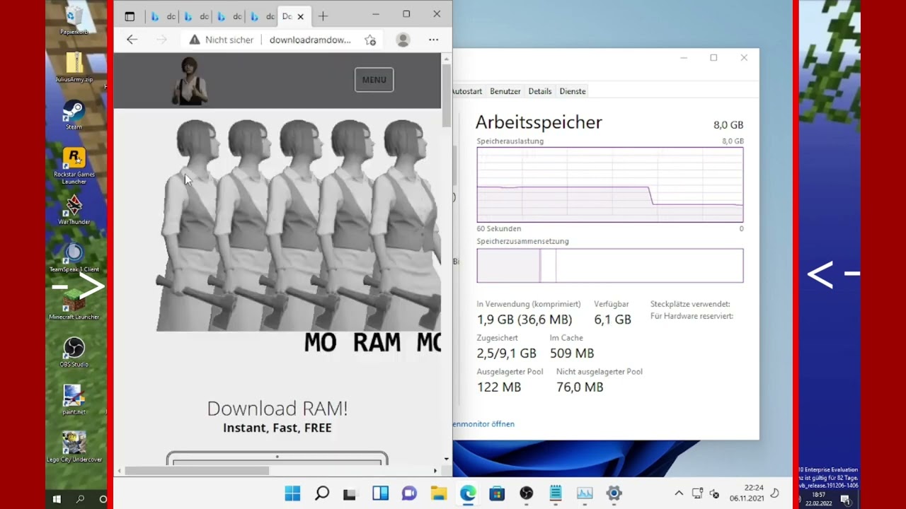 Download more Ram Windows 11 100% Working - YouTube