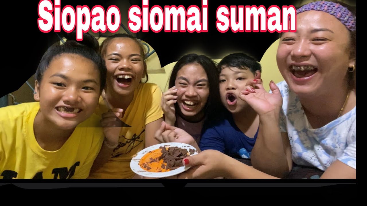 SIOPAO SIOMAI SUMAN CHALLENGE | PARA KAMING MGA BUNGI🤣 - YouTube