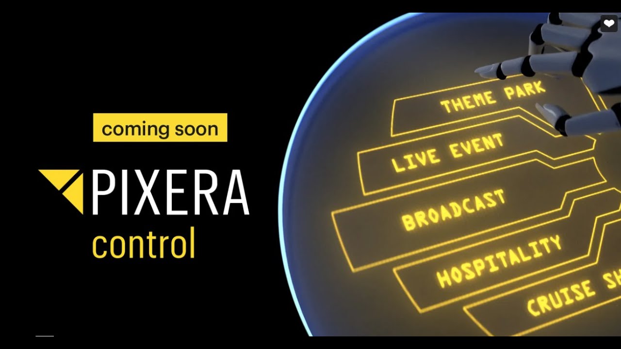 PIXERA control - YouTube