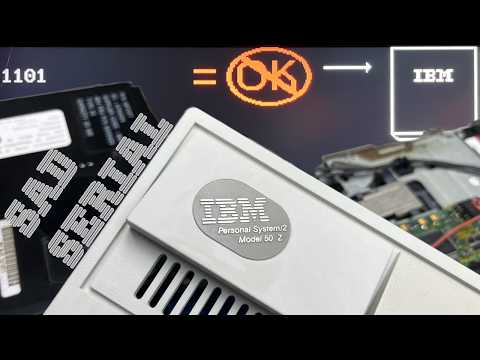 Attempting repair of 1101 (bad serial port) error in an IBM PS/2 Model 50z 286