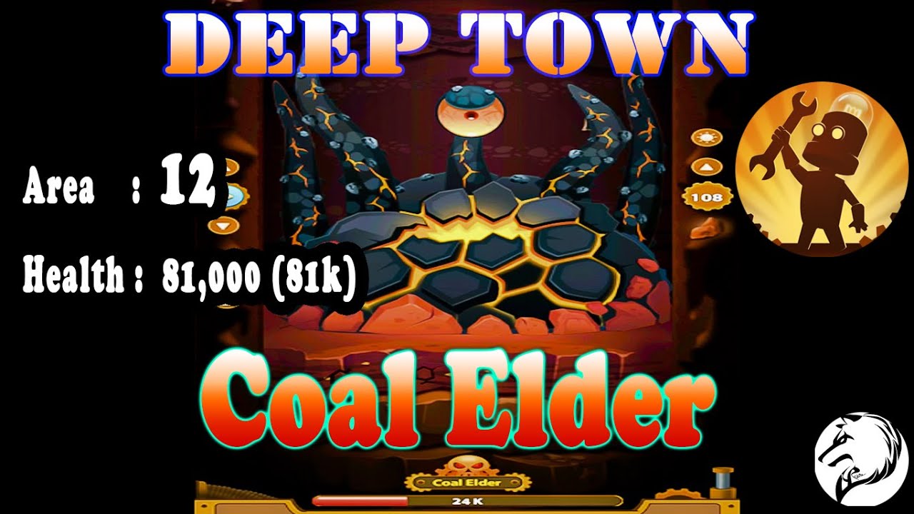 DEEP TOWN | Defeating COAL ELDER | Area 12 - YouTube