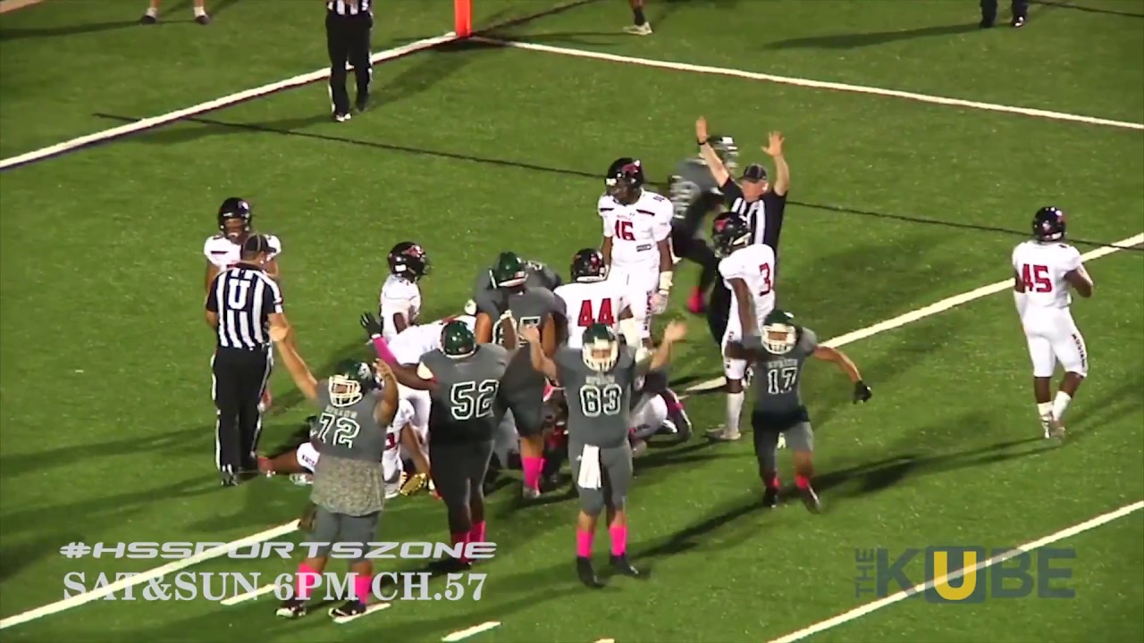 Westfield Mustangs vs Spring Lions 9-29-17 - YouTube