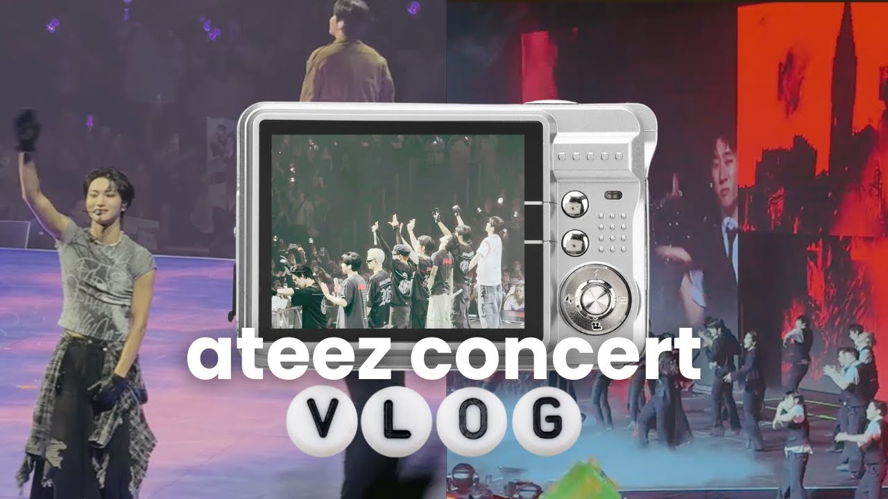 ATEEZ CONCERT VLOG 🎶: IN YOUR FANTASY tour, last minute tickets, grwm ...