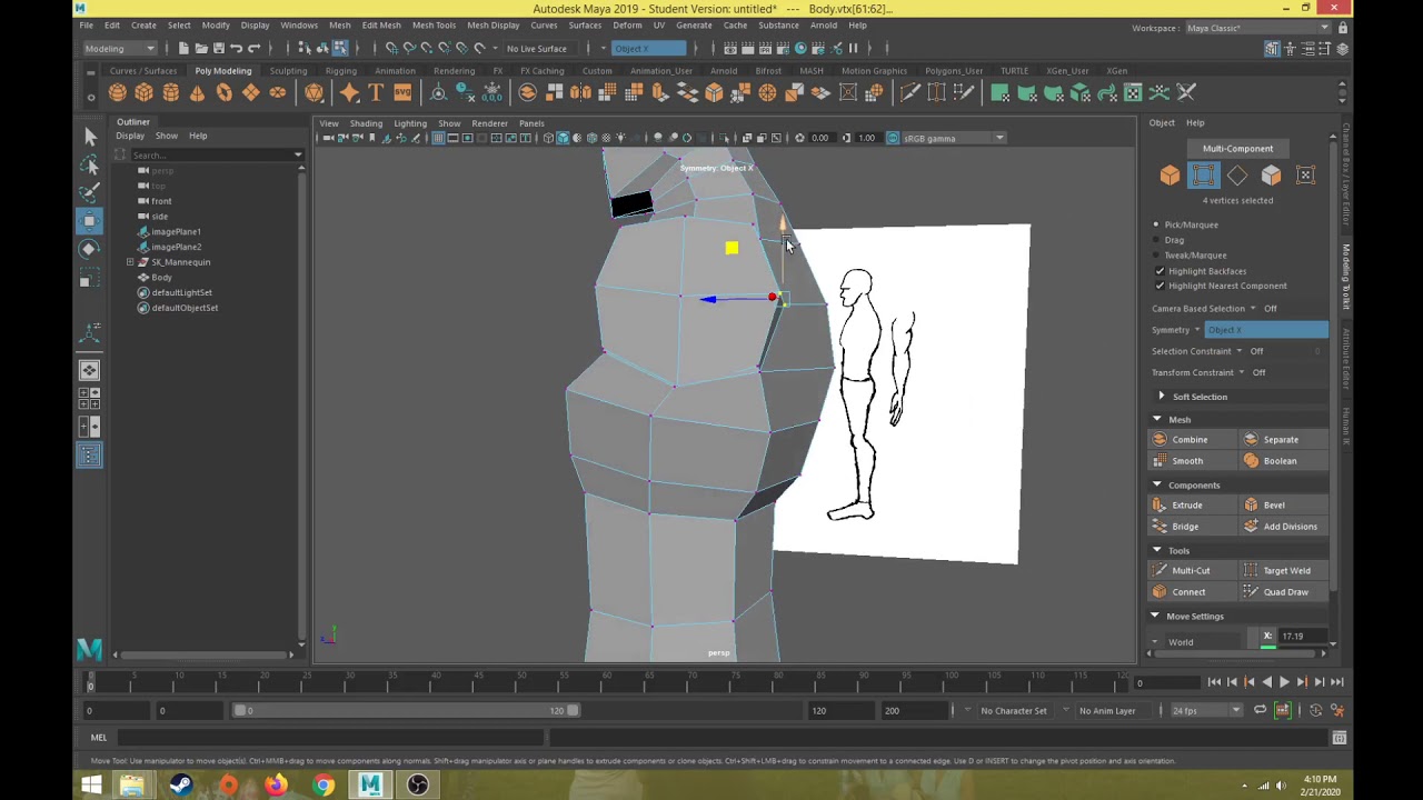 Character Modeling Part 03 Arms - YouTube