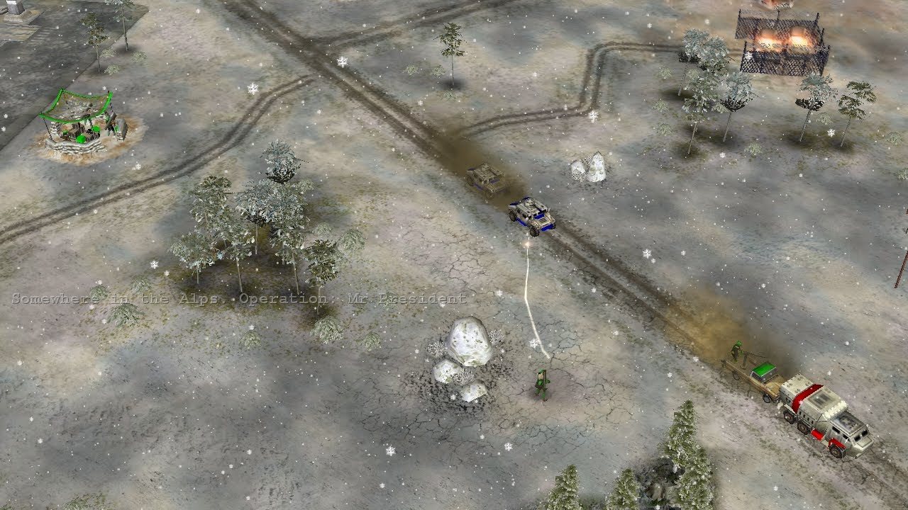 OPERATION: Mr President^ MISSION MAP^ Command and Conquer Generals Zero ...