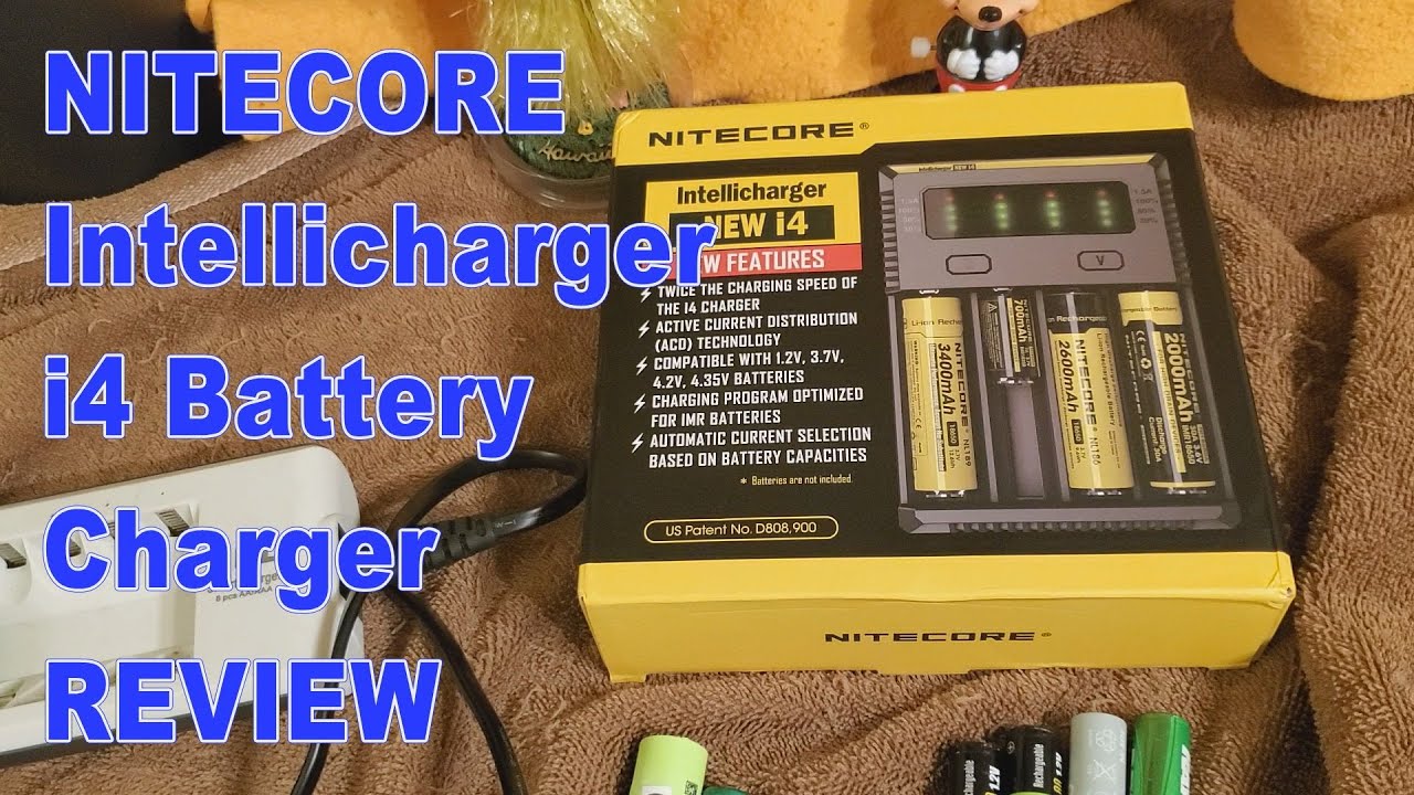 Nitecore i4 Intellicharger Battery Charger REVIEW - YouTube