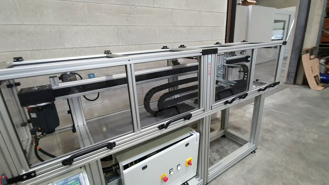 Altec s.r.l. | Drag Chain testing machine - YouTube