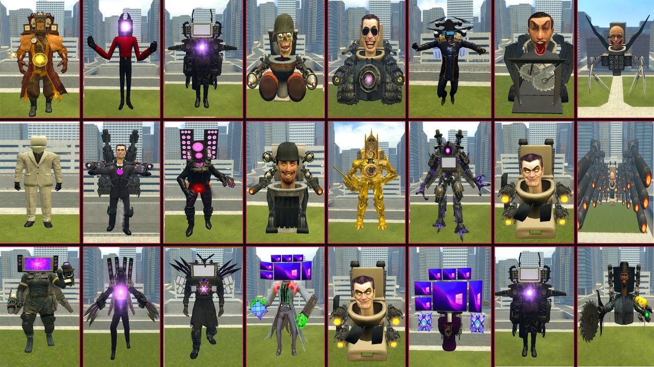 SKIBIDI TOILET REACT TO ALL BOSSES TITAN CAMERAMAN, SPEAKERMAN, TV MAM ...