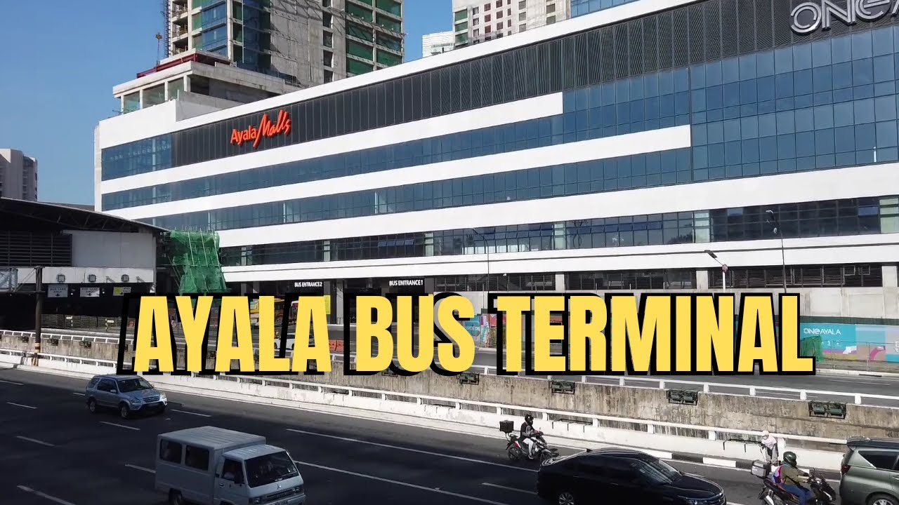 ONE AYALA BUS STATION | MAY FREE RIDE SA BUS CAROUSEL - YouTube