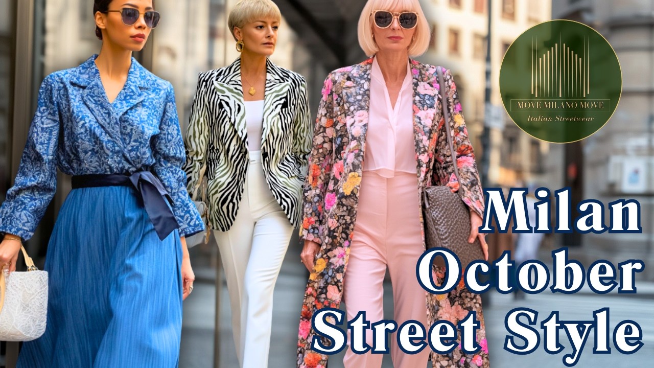 October Milan Fashion Trends 🇮🇹: Italian Autumn Street Style - YouTube