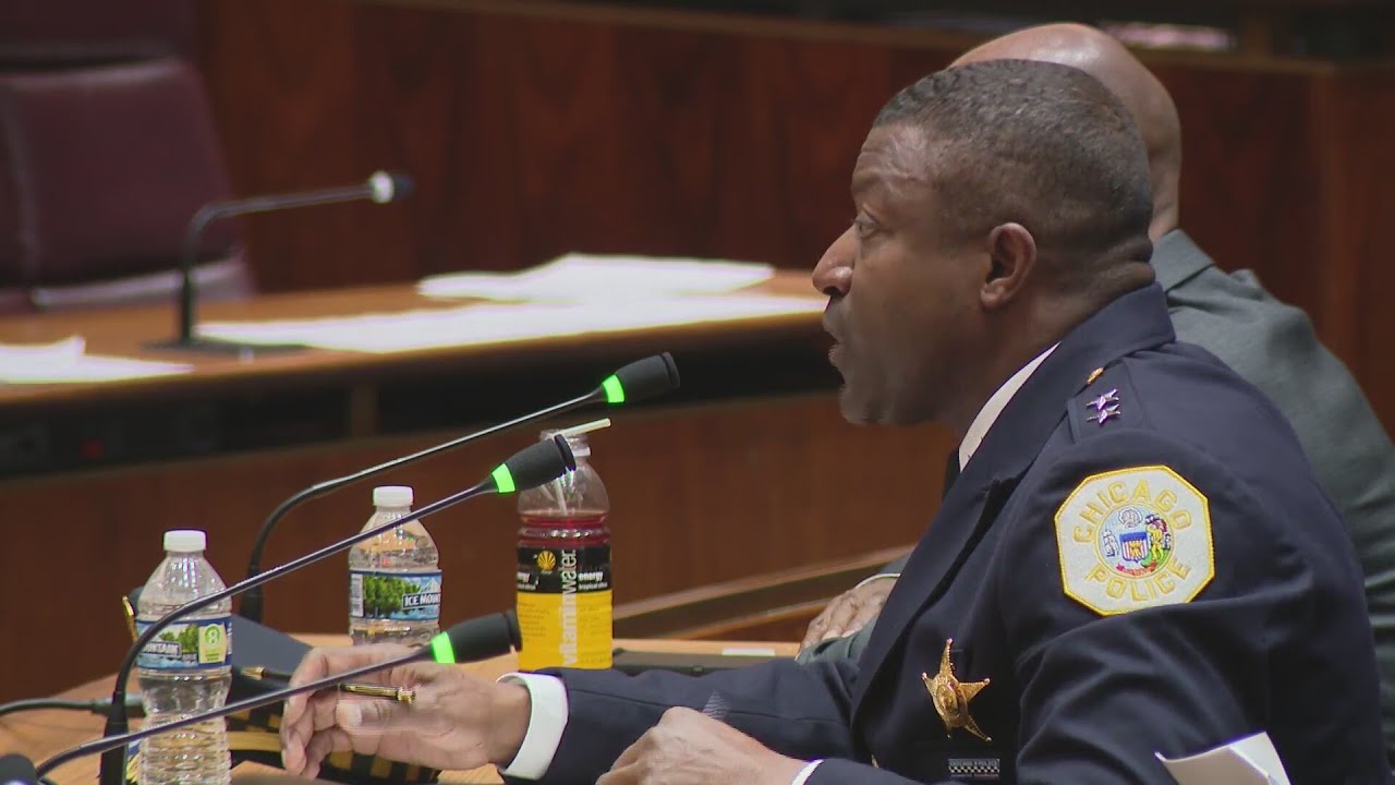 Incoming CPD superintendent meets with Police and Fire Committee - YouTube