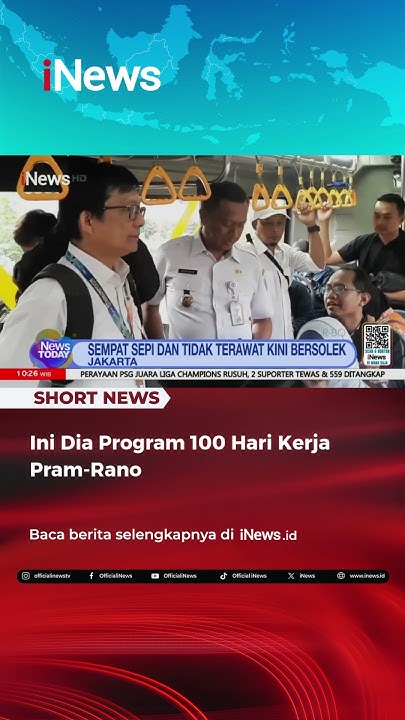 Ini Dia Program 100 Hari Kerja Pram-Rano #shorts #pramonoanung - YouTube