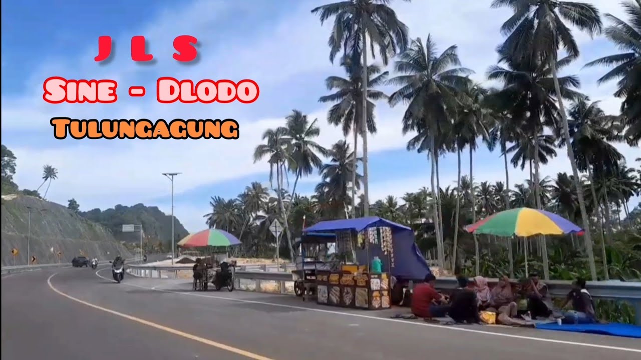 Menikmati Pemandangan JlS Sine-Dlodo Tulungagung - YouTube