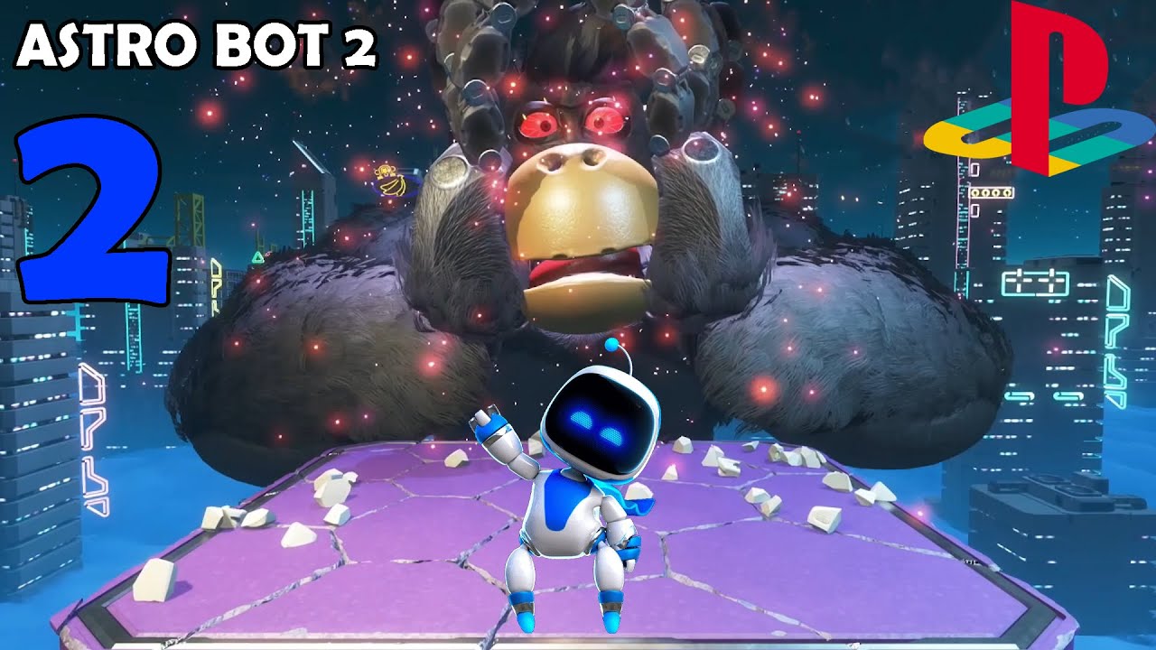 ASTRO BOT 2 - BOSS FINALE - E SCIMMIE IN FUGA - WALKTHROUGH GAMEPLAY ...