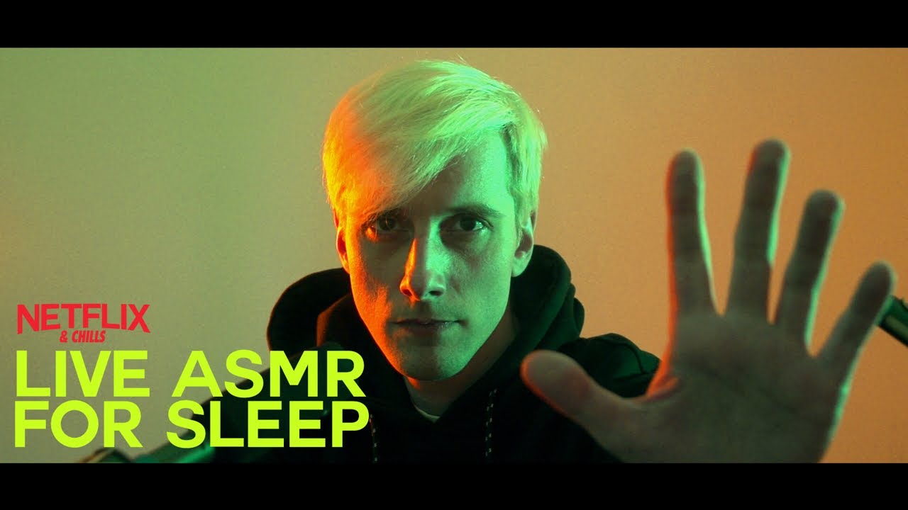 LIVE ASMR Deep Voice - Talking you to sleep. Q @ A Tingles and ...