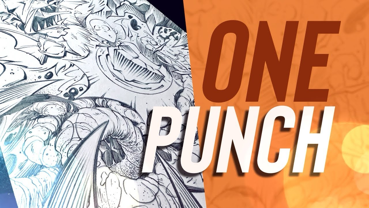 ONE PUNCH Wrap Up Pencil Drawing - YouTube