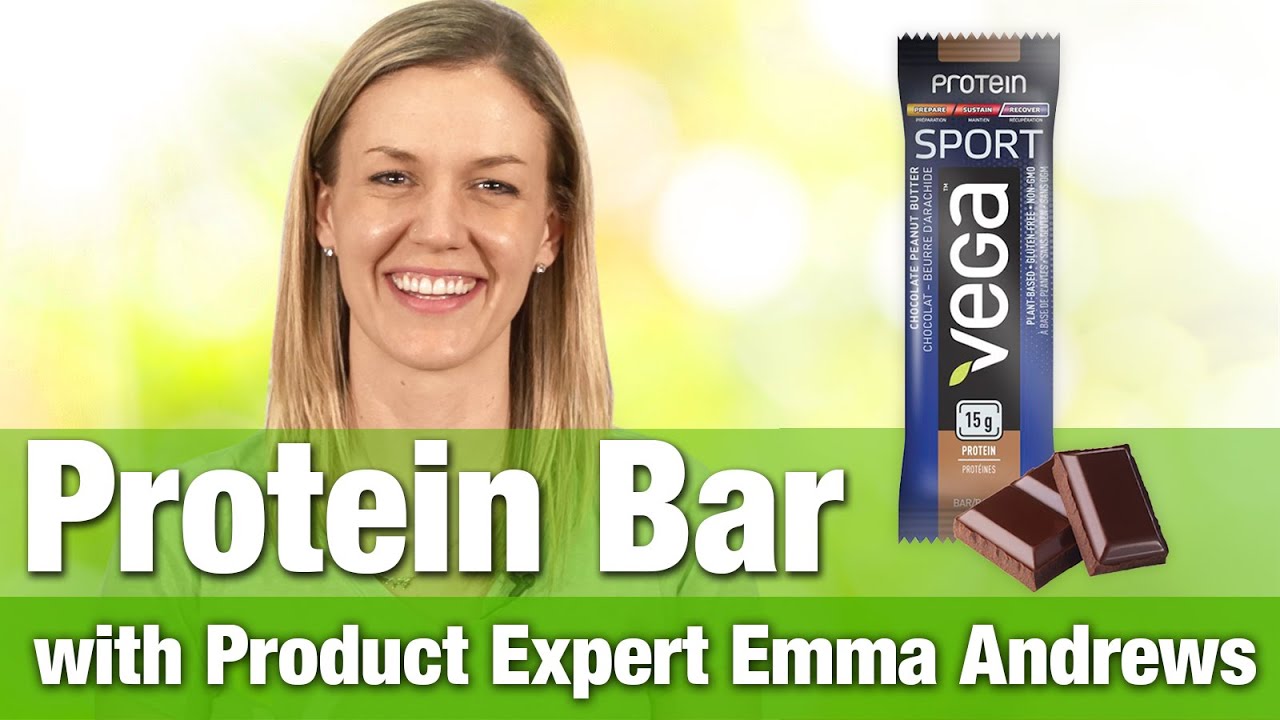 Vega Protein Bar with Product Educator Emma Andrews - YouTube