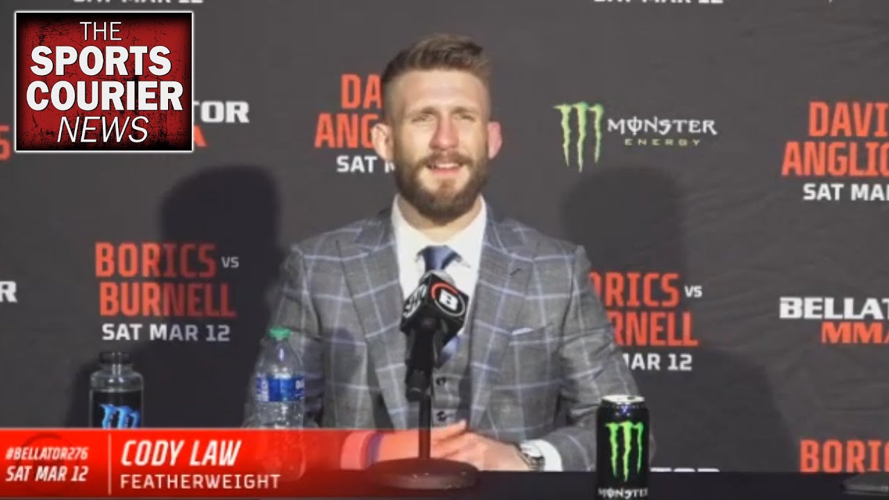 Bellator 276 Post Fight: Cody Law on Beating James Adcock - YouTube