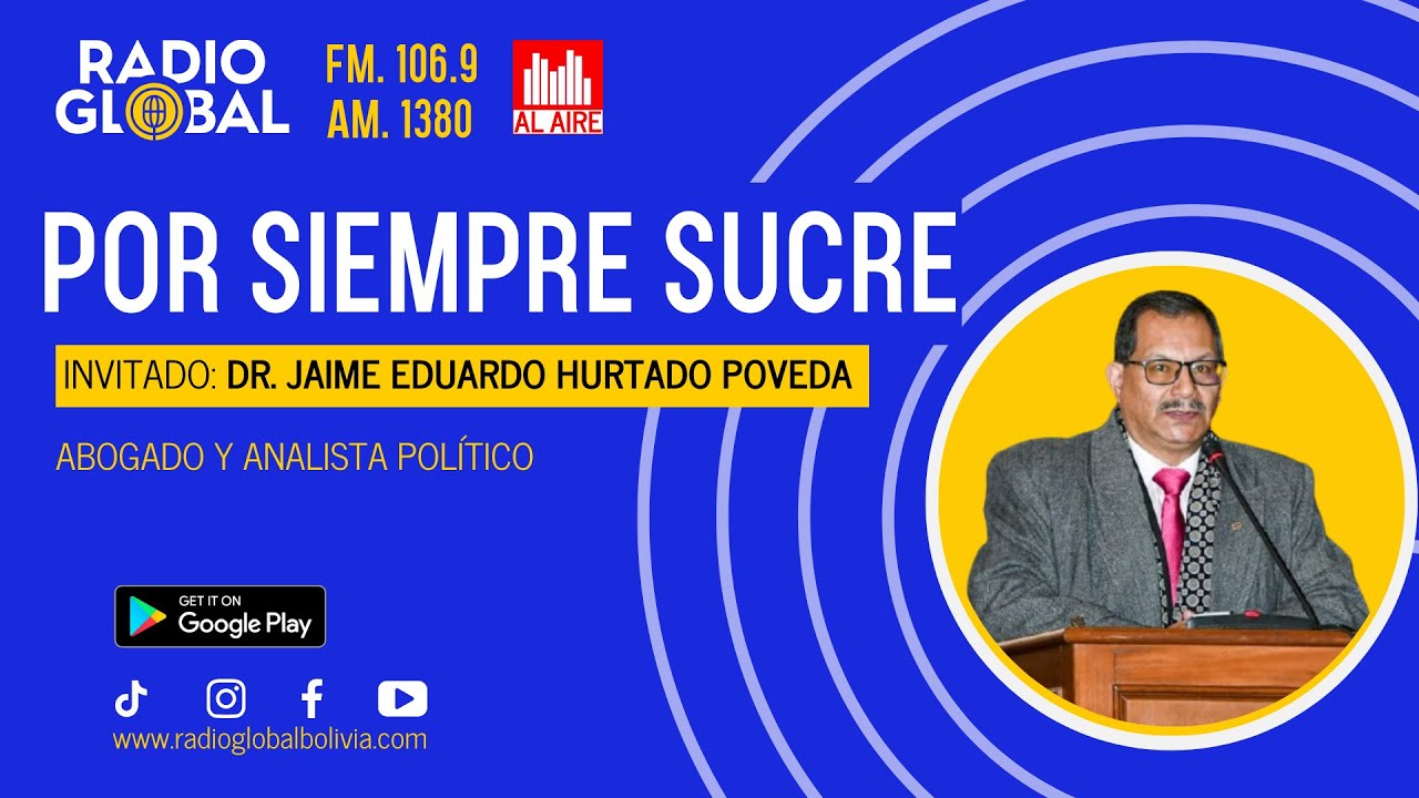 JAIME HURTADO | POR SIEMPRE SUCRE 30 DE ENERO 2025 - YouTube