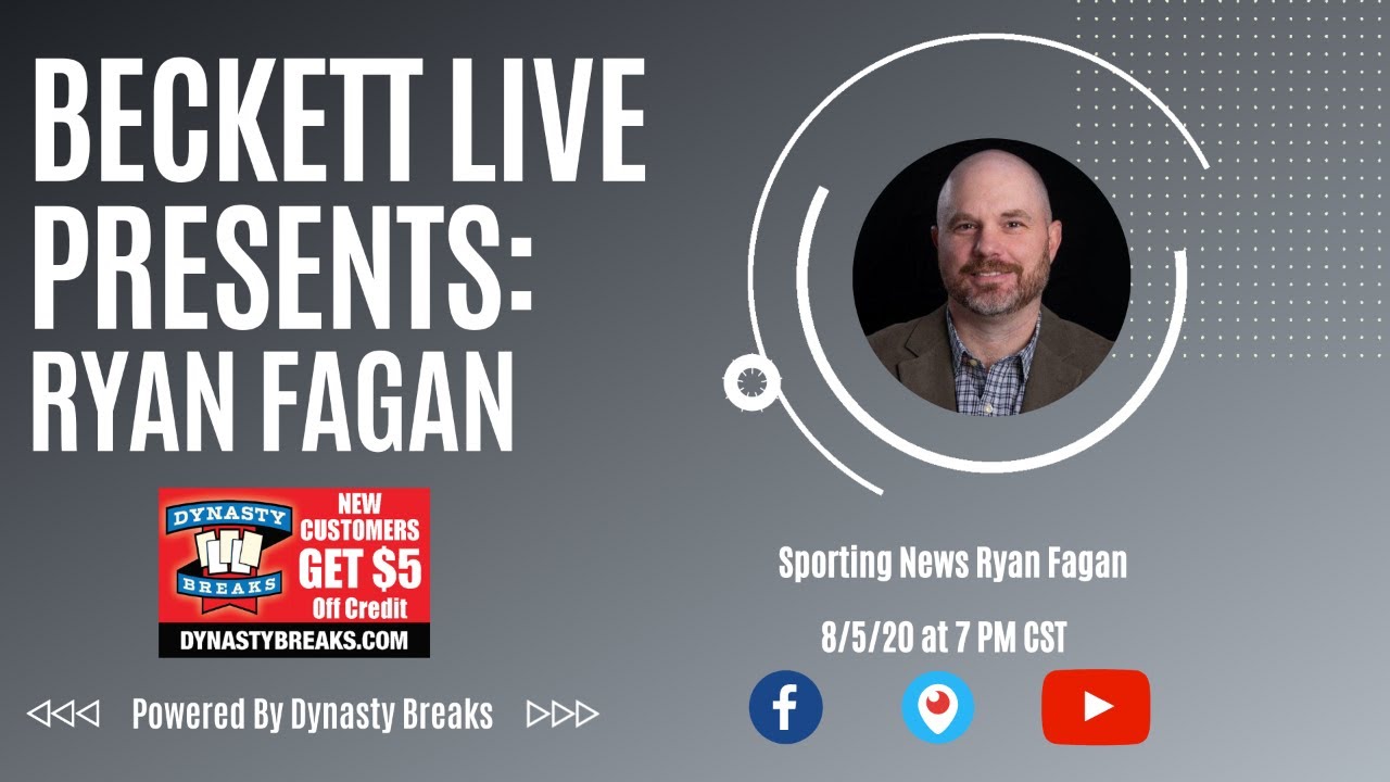 Beckett Live Presents: The Sporting News Ryan Fagan - YouTube