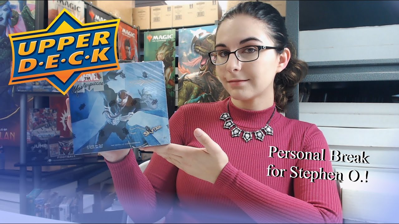 First One of These!!! 😍 | 2020 UPPER DECK MARVEL MASTERPIECES HOBBY BOX ...