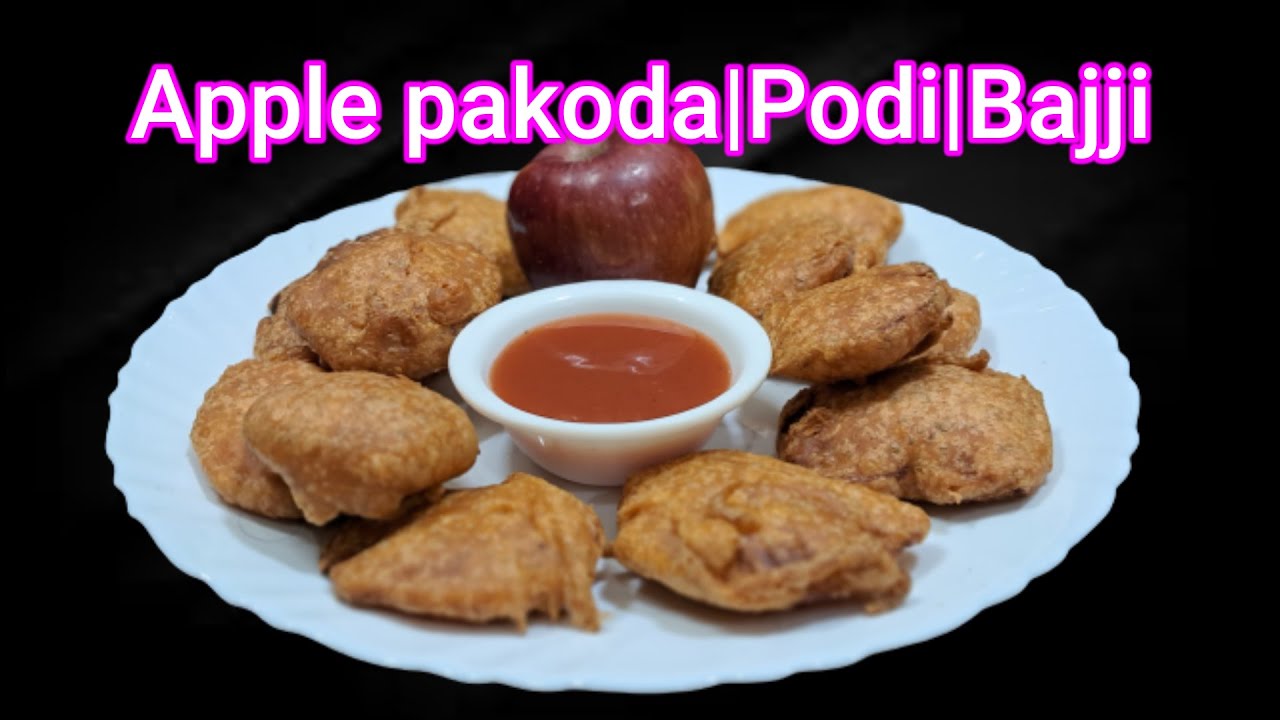 Apple pakoda| सेब के पकोड़े|Apple Podi|Apple Bajji - YouTube