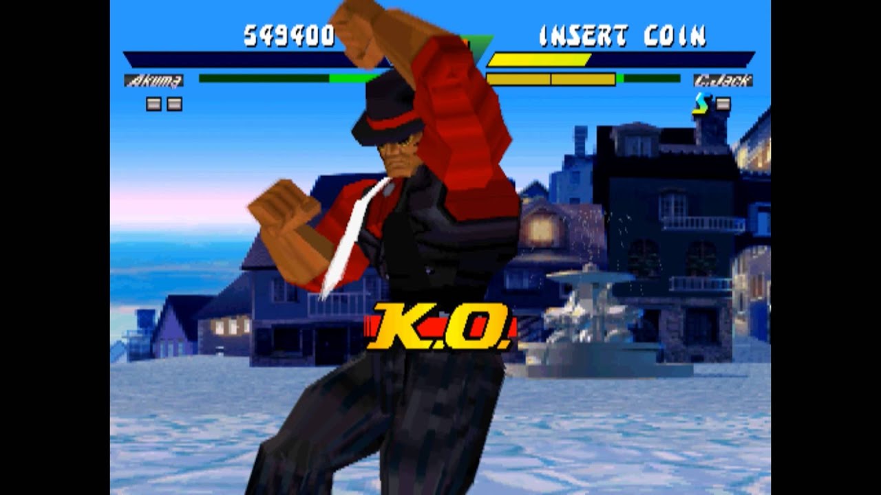 Street Fighter EX Plus - Akuma Playthrough (Arcade) - YouTube