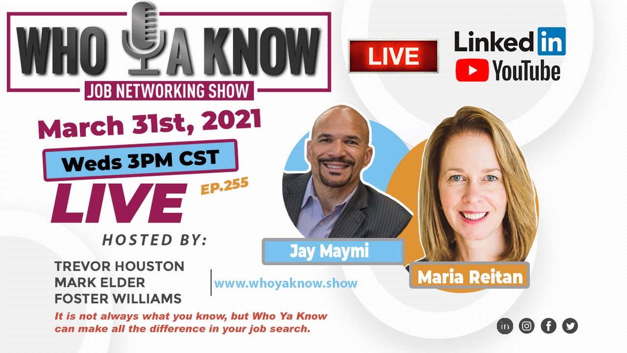 Maria Reitan & Jay Maymi | WYK Show #255 - YouTube