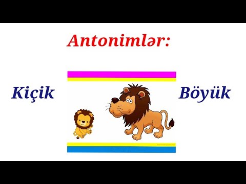 #Antonimlər #izah