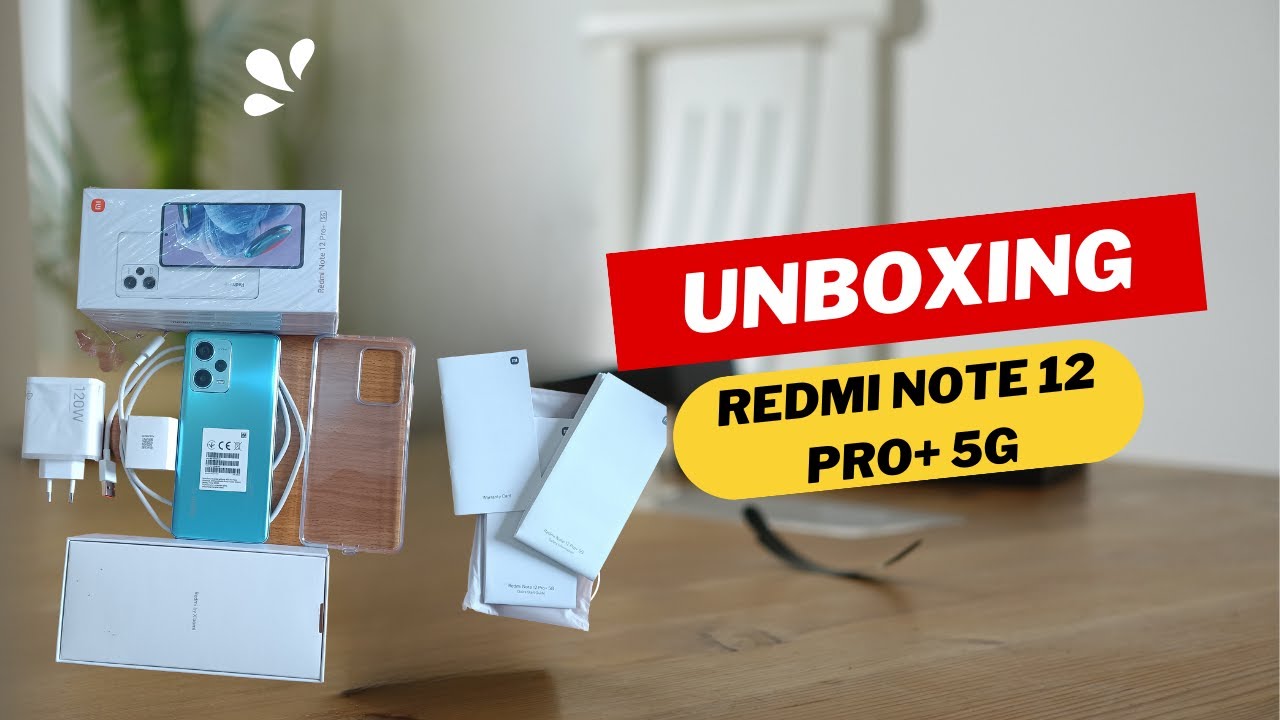 XIAOMI REDMI NOTE 12 PRO + 5G UNBOXING @xiaomi What's in it - YouTube