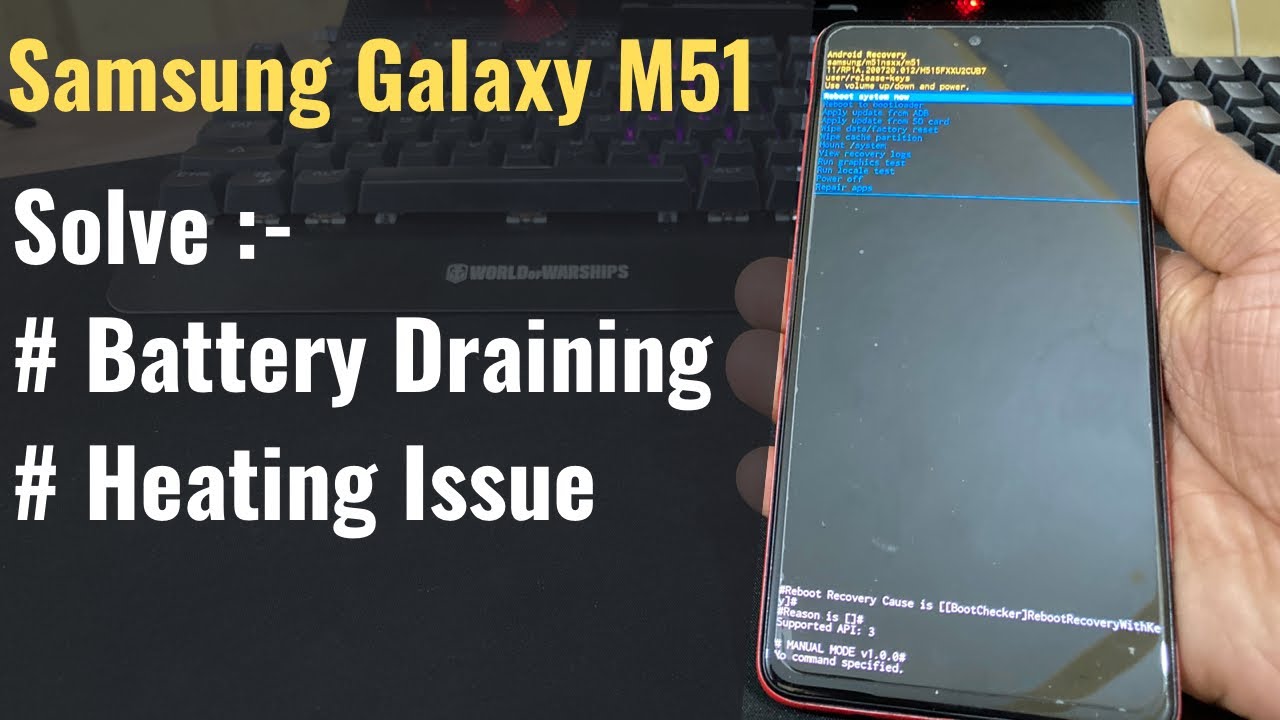 Samsung Galaxy M51 Solve Battery Draining & Heating Issue After One UI ...