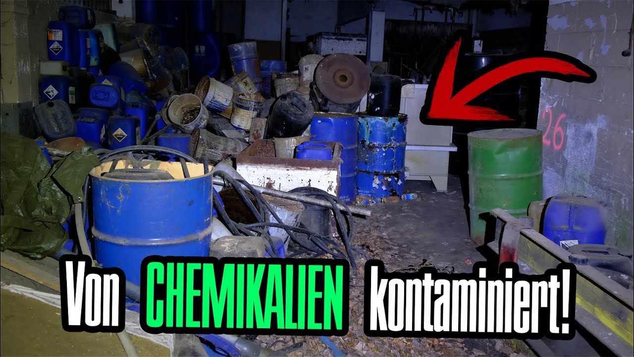 GIFTIGE CHEMIKALIEN zurückgelassen! DOKUMENTE noch im BÜRO | Lost ...