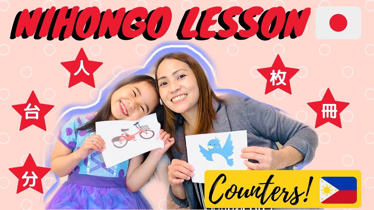 Nihongo lesson counters (Tagalog) || Japanese lesson for beginners ...