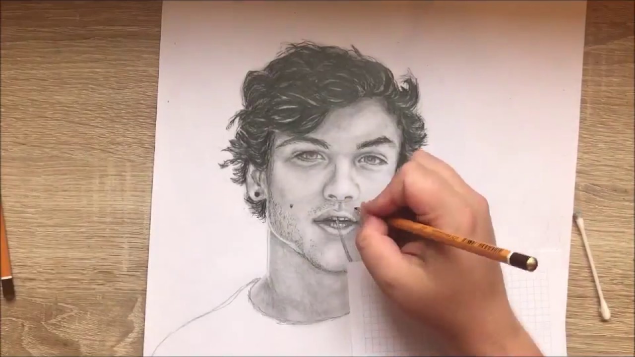 Part 2 Dolan Twins drawing - YouTube