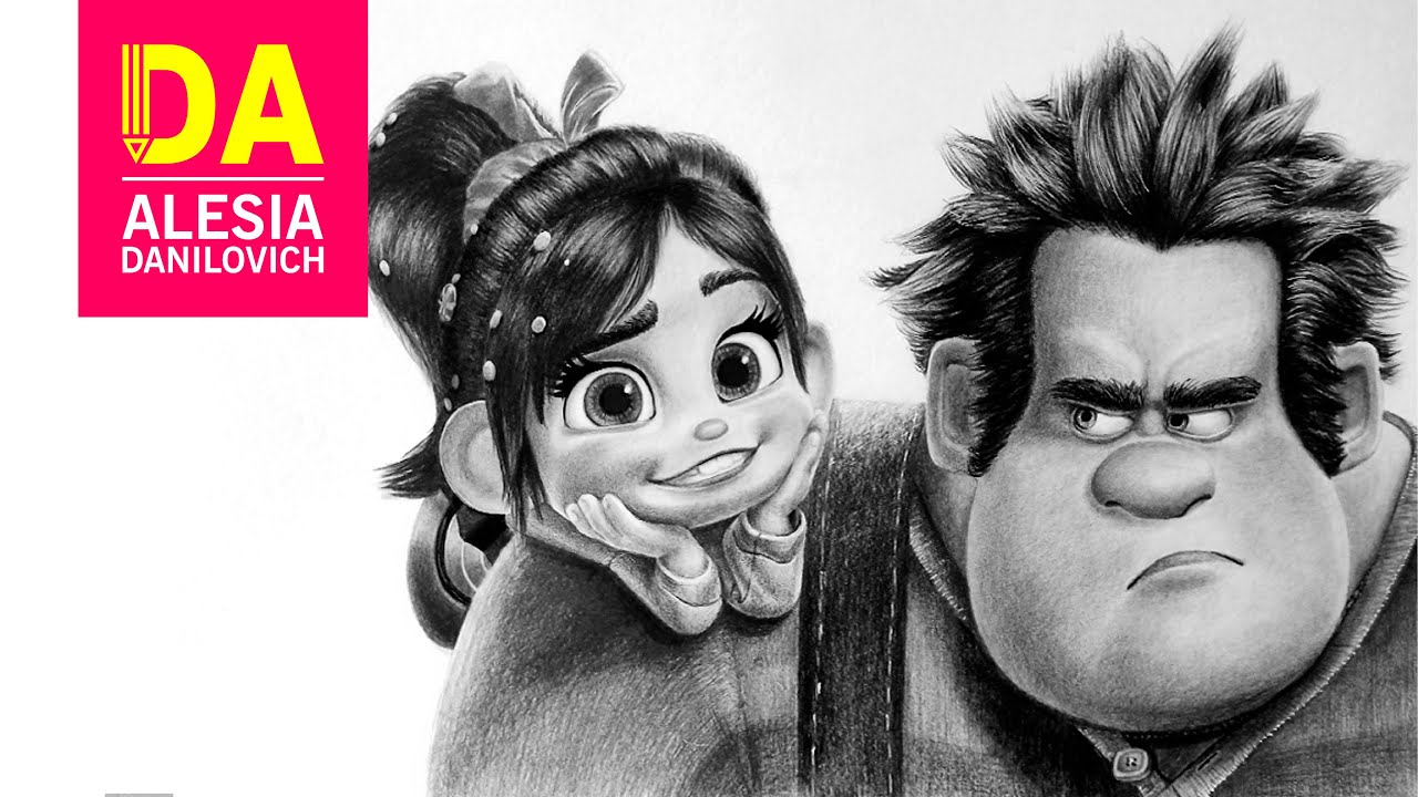 Drawing "RALPH"!!! How to draw by hand. - YouTube
