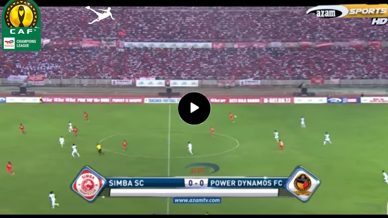 🔴#LIVE :TIZAMA MECHI YA SIMBA SC Vs POWER DYNAMOS NYASI ZA CHAMANZI ...