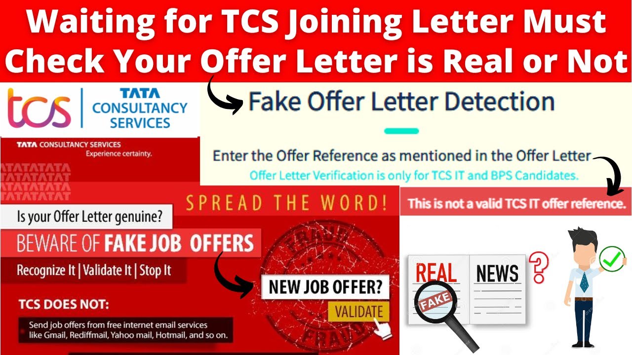 TCS Fake Offer Letter Alert Waiting For TCS Joining Letter Must Check tcs-fake-offer-letter-alert-waiting-for-tcs-joining-letter-must-check