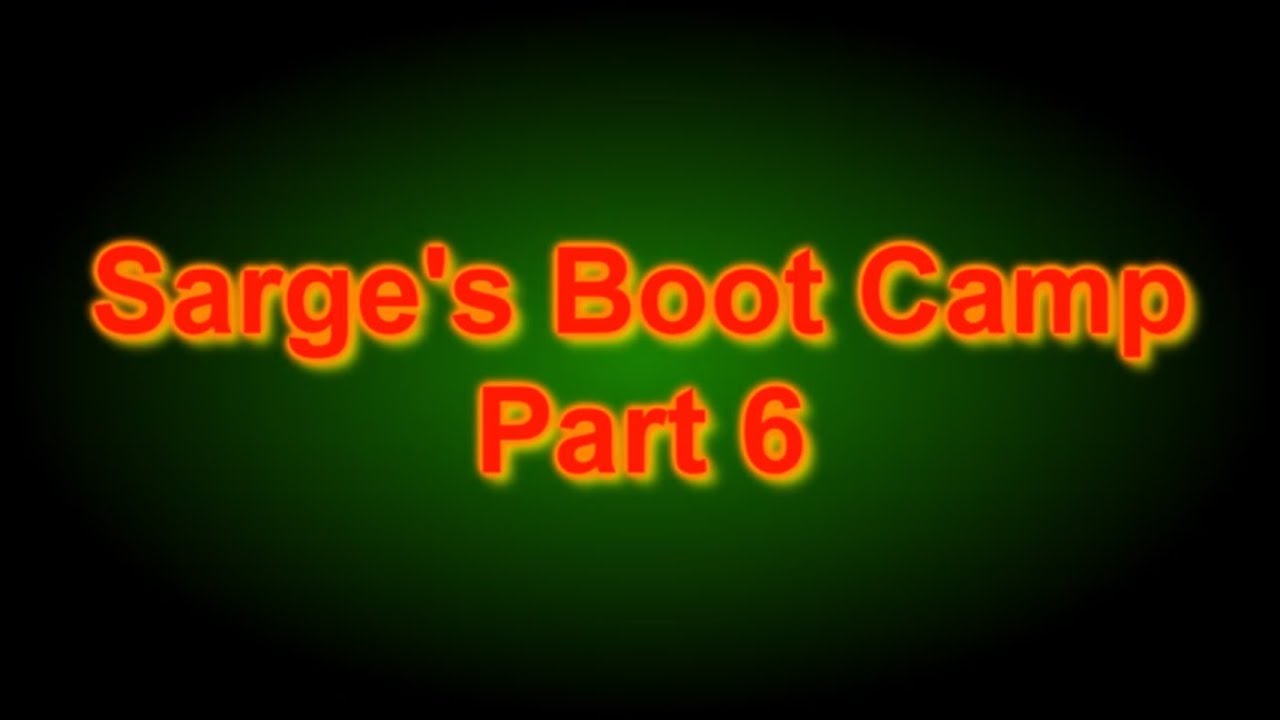 Pixar Cars 2 Sarges Boot Camp Chapter 6 - YouTube