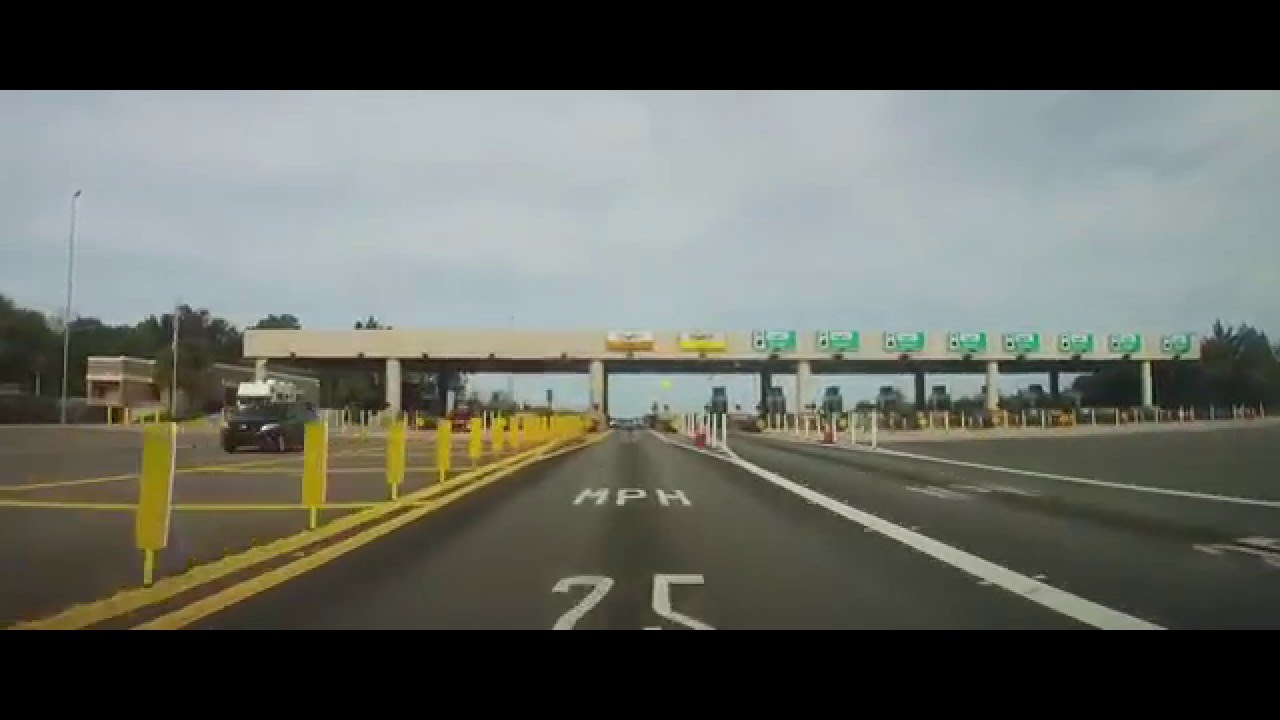 Speed Enforcement at Toll Booth on Florida's Turnpike near Kissimmee ...