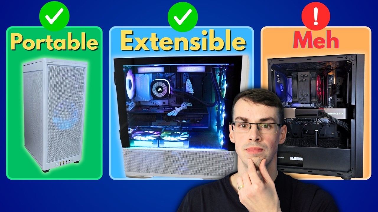 The Truth About Mini ITX, Micro ATX & ATX (After Building All 3) - YouTube