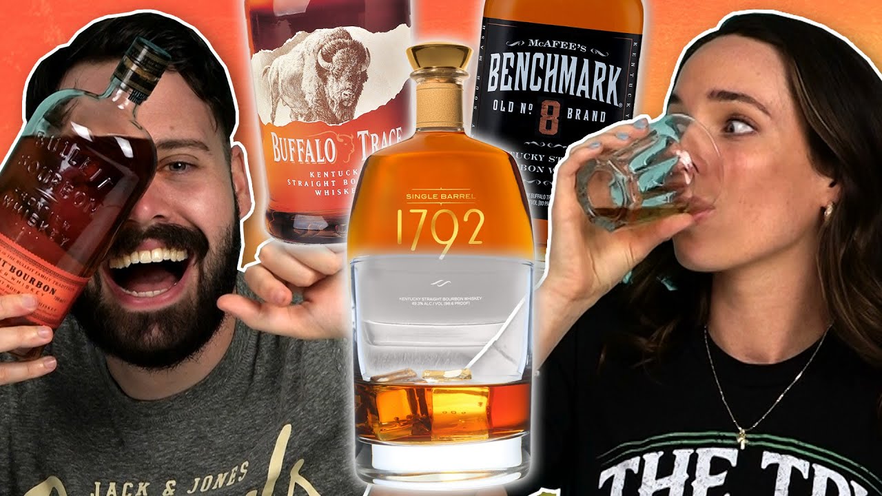 Irish People Try American Bourbon For The First Time - YouTube