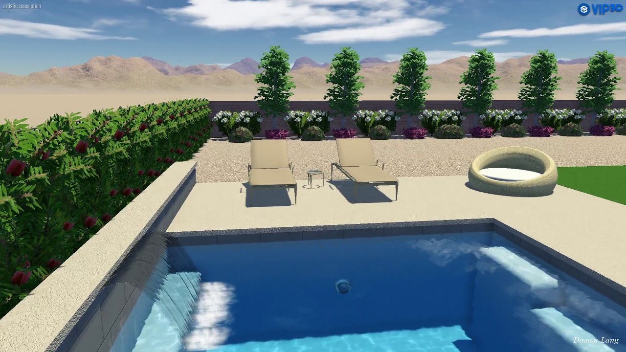Vip3D - 3D Swimming Pool Design Software - YouTube